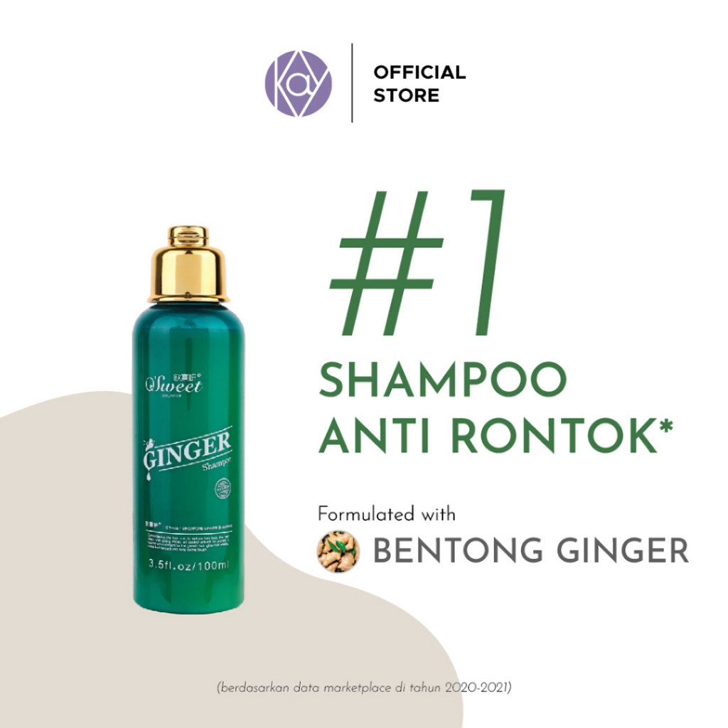 Jual O'Sweet Singapore Ginger Shampo 100 ml / Shampo Anti Rontok ...