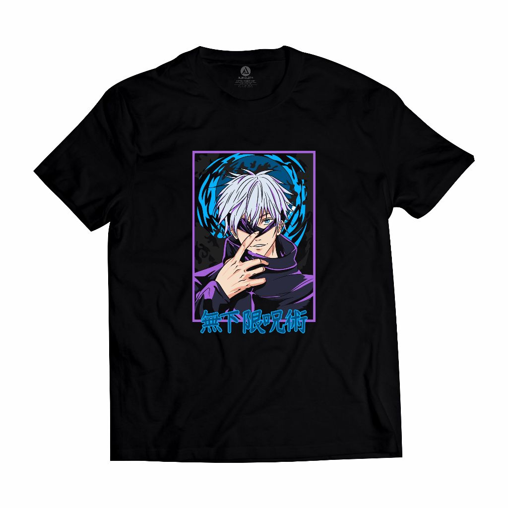 Jual GOJO SATORU JUJUTSU KAISEN 0028 | Baju Anime | T-Shirt Anime ...