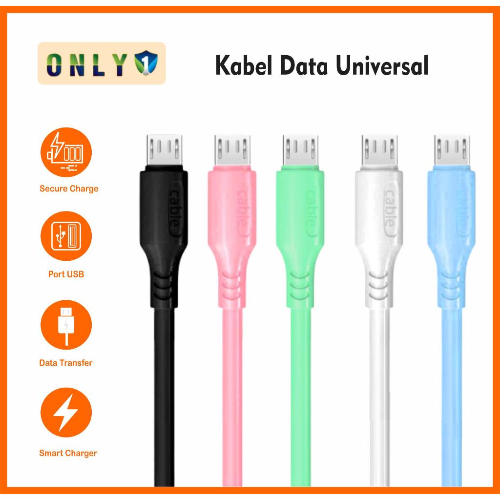 Jual Kabel Data Fast Charging Micro Turbo Warna Original High Quality ...