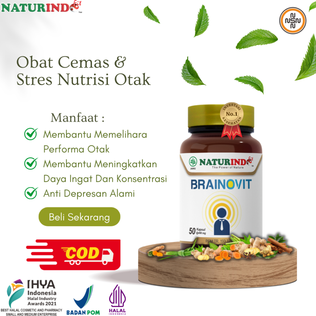 Jual Obat Penenangg Depresi Anti Ngantuk Anxiety Suplemen Otak ...