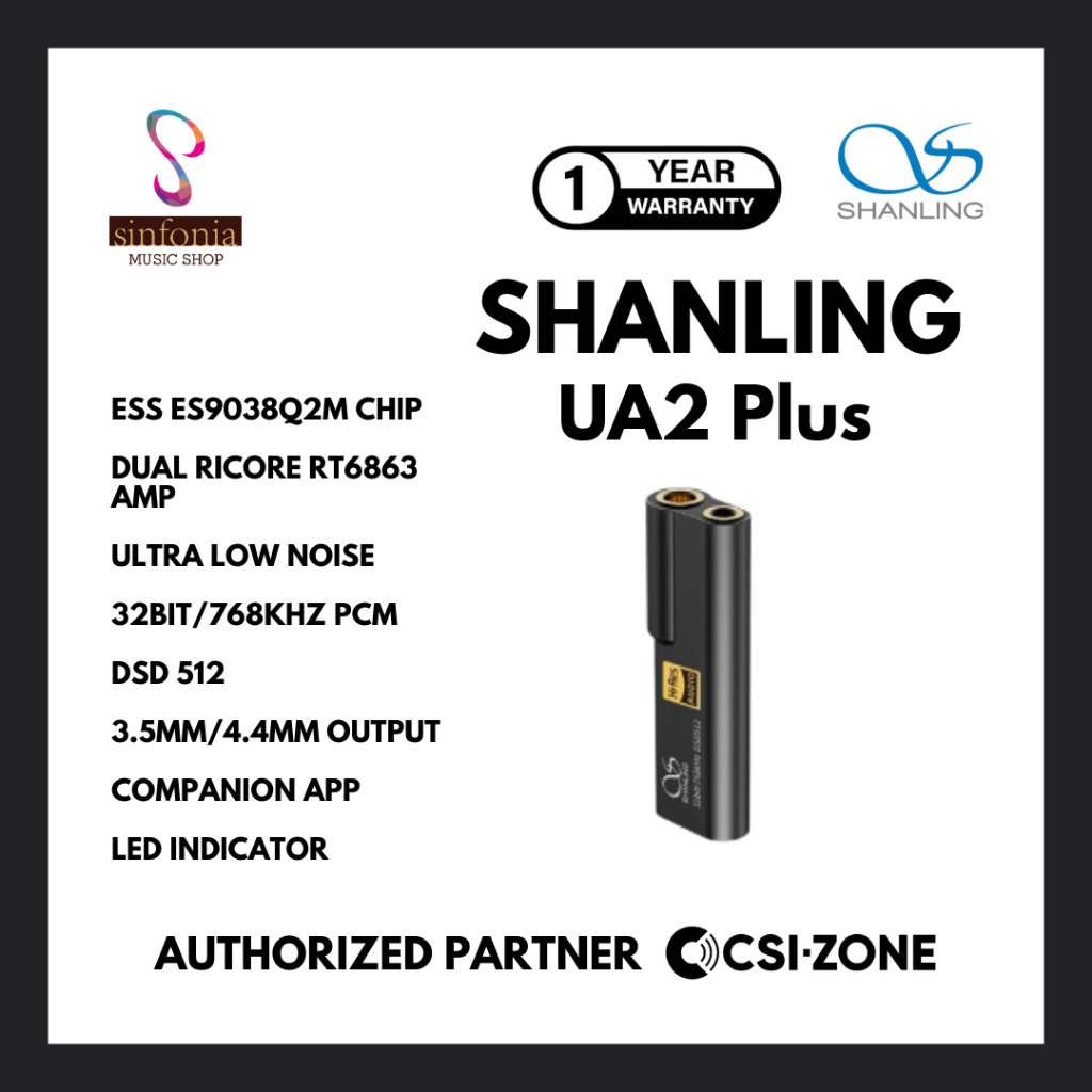 Jual Shanling UA2 Plus Portable USB DAC / Amplifier | Shopee Indonesia