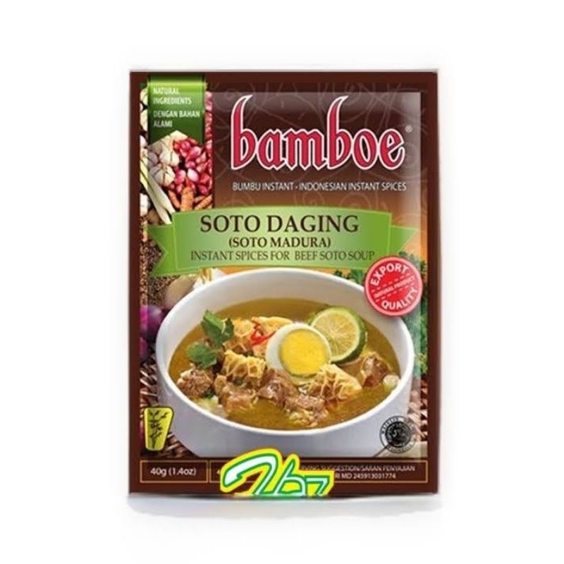 Jual BUMBU BAMBOE /RENDANG/SOTO/GULAI/NASI KUNING/KRENGSENGAN/RAWON ...