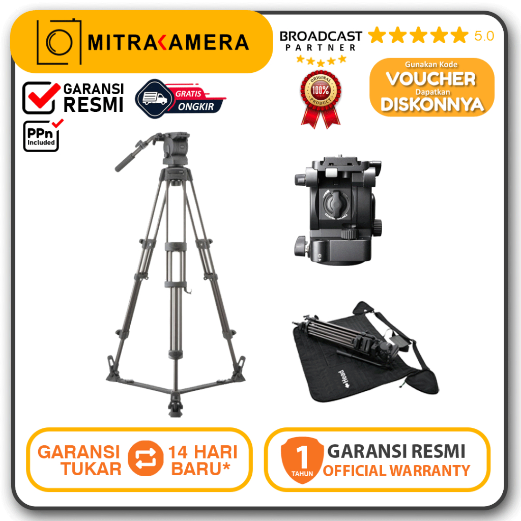 Jual Libec RS-350D Tripod System with Ground Spreader | Shopee Indonesia