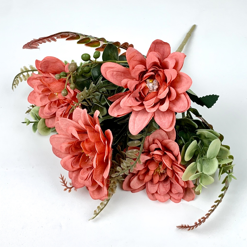 Jual ROSE TERATAI CANTIK CABANG 7 ARTIFICIAL BUNGA BUATAN BUNGA PEONI ...