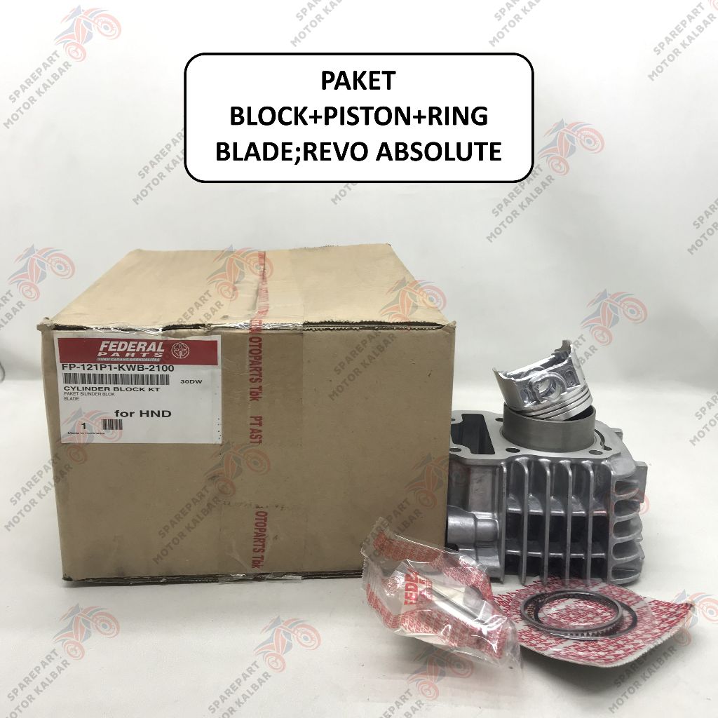 Jual Paket Silinder Blok motor REVO ABSOLUTE merek Federal Parts ...