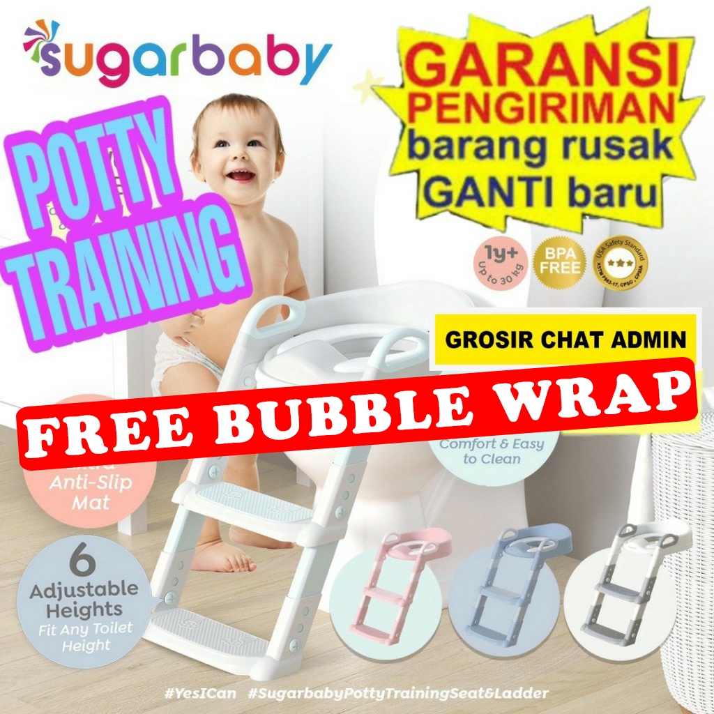 Jual READY BANDUNG SUGAR BABY SUGARBABY Potty Training Seat&ladder ...