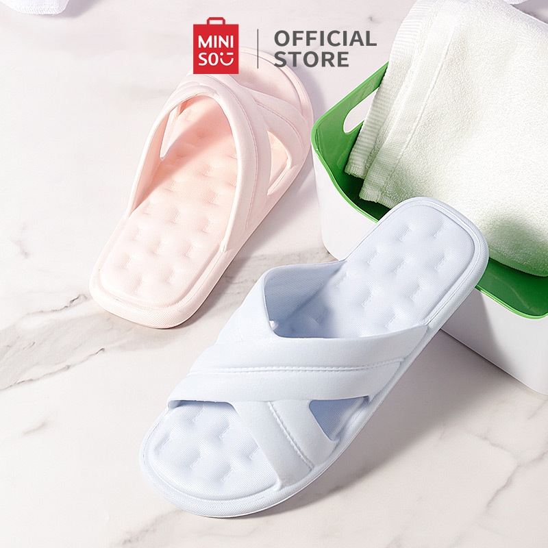 Jual MINISO Sandal Jepit Wanita Kamar Mandi Sendal Pria Selop ...