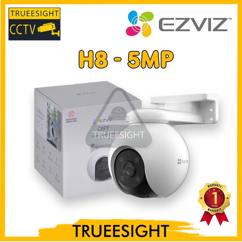 Jual EZVIZ H8 PRO 5MP 3K Color Night Vision Pan & Tilt Wireless Outdoor ...