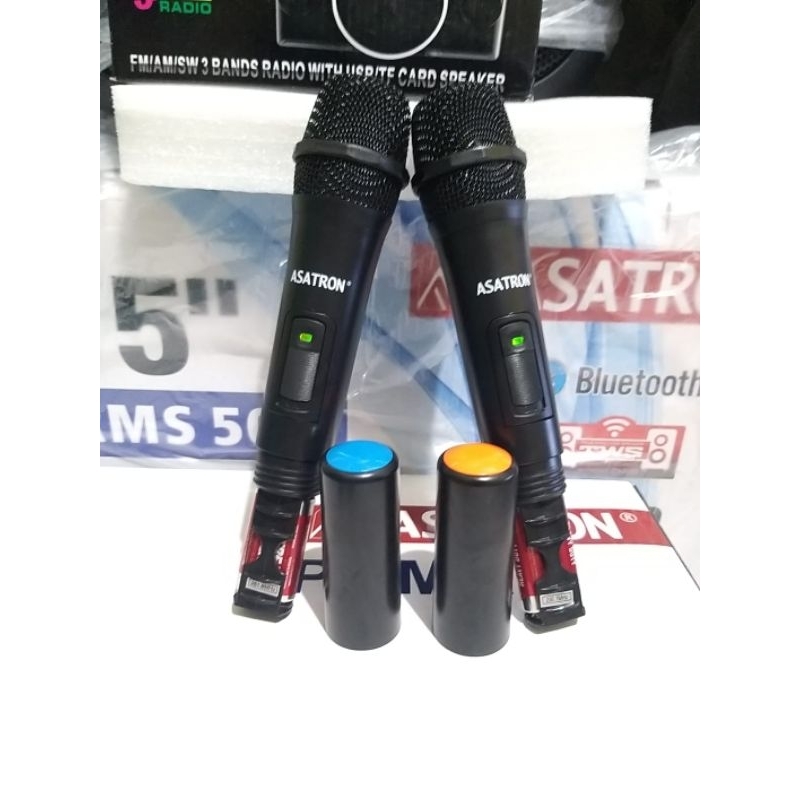 Jual Mic Asatron original Mic wireless 8870 8871 8873 8881 champion ...