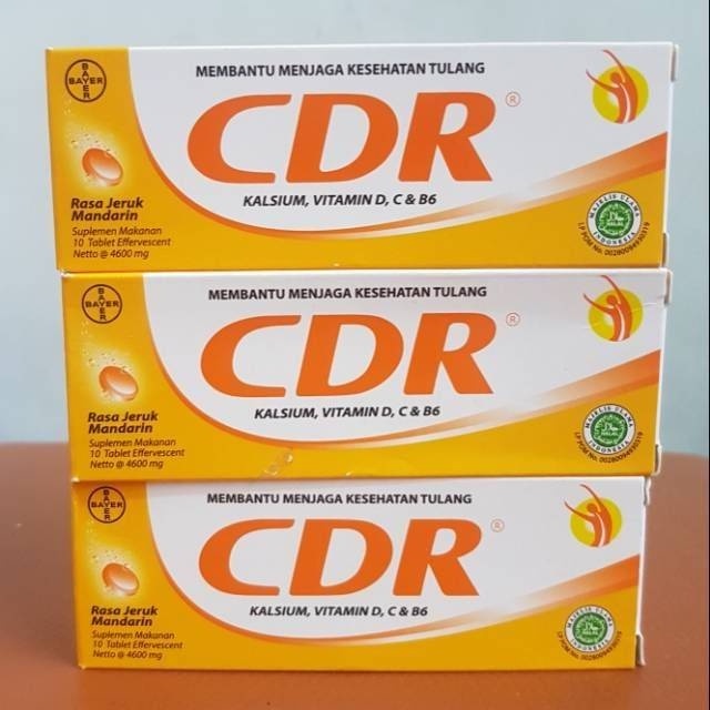 Jual CDR VITAMIN C ISI 10 TABLET VITAMIN DAYA TAHAN TUBUH SUPLEMEN ...