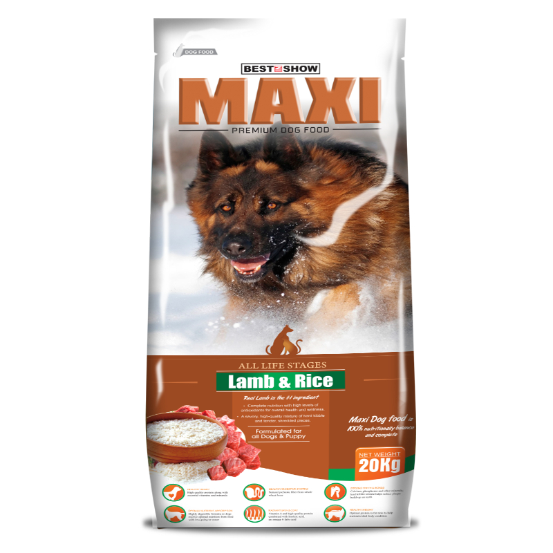 Jual Best In Show Maxi Dog Lamb & Rice 20kg | Shopee Indonesia