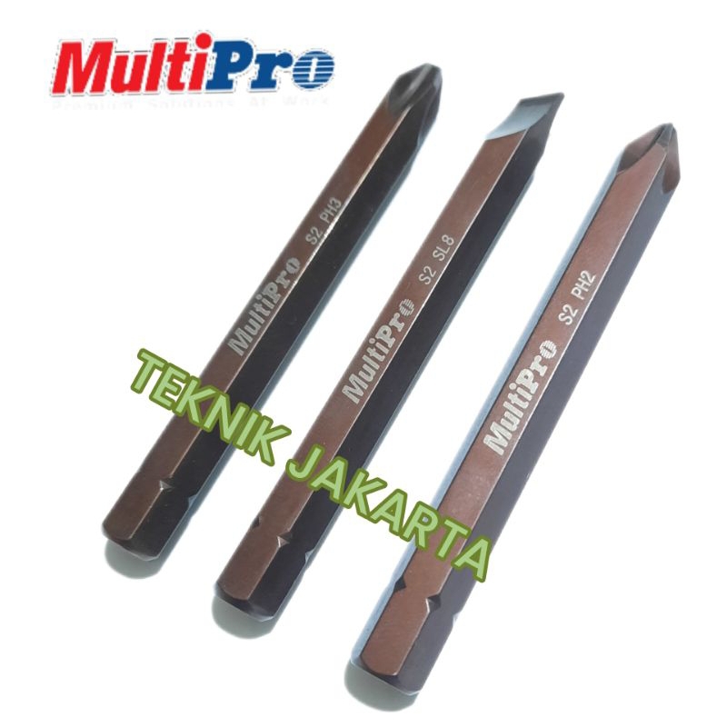 Jual Mata Obeng Ketok PH2 PH3 SL8 Lancip Tumpul Min Plus x 80mm ...