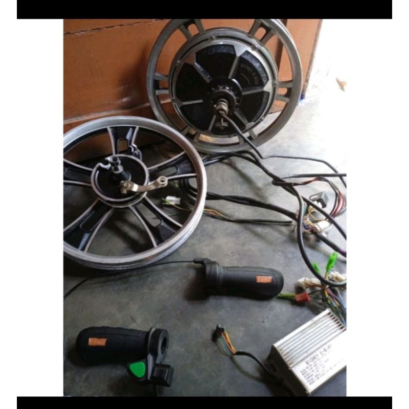 Jual Kit Dinamo Set Bldc 48v 350w sepeda listrik | Shopee Indonesia