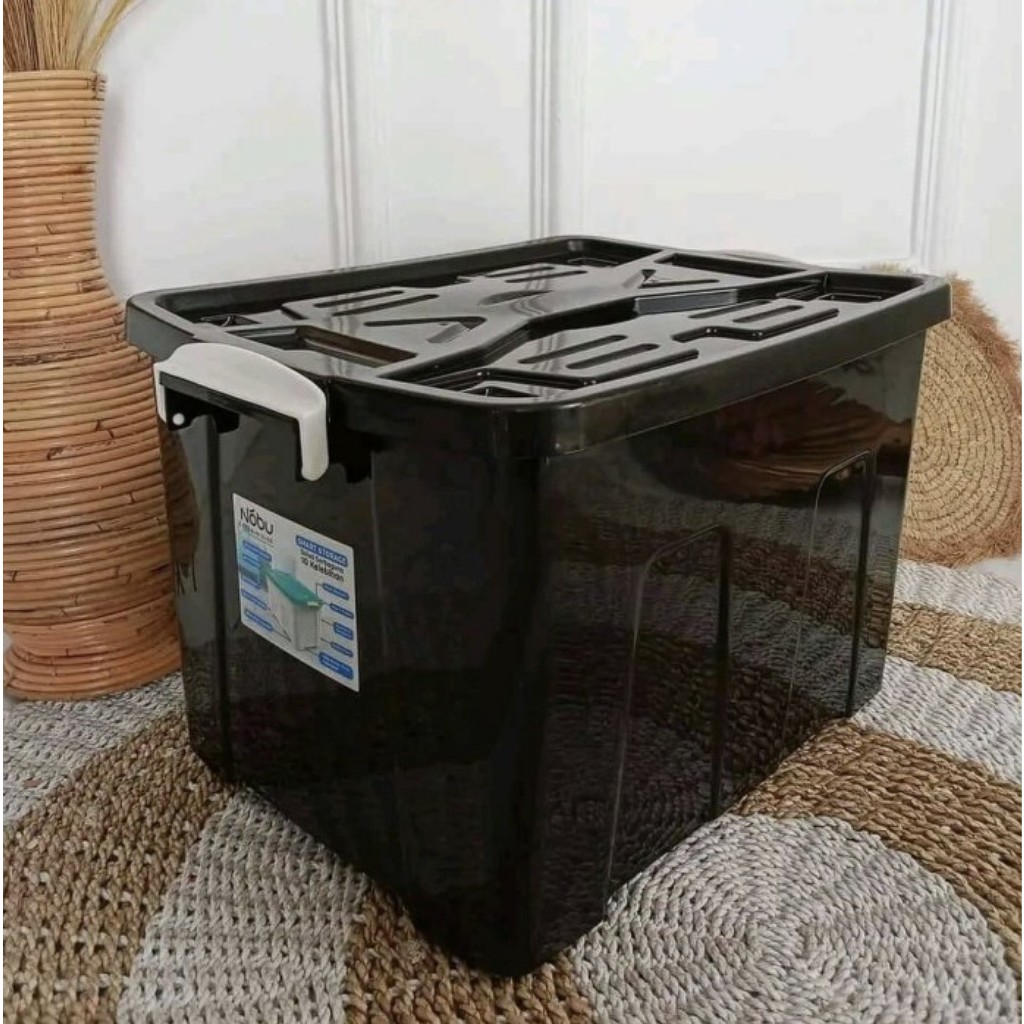 Jual BOX CONTAINER 55 LITER + RODA - Kontainer Box Plastik / Container ...