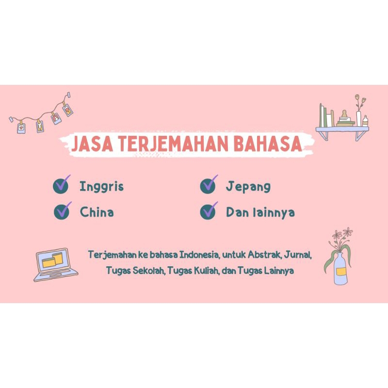 Jual TERJEMAHAN TRANSLATE BAHASA - BANTU TUGAS TRANSLATE TERJEMAHAN ...