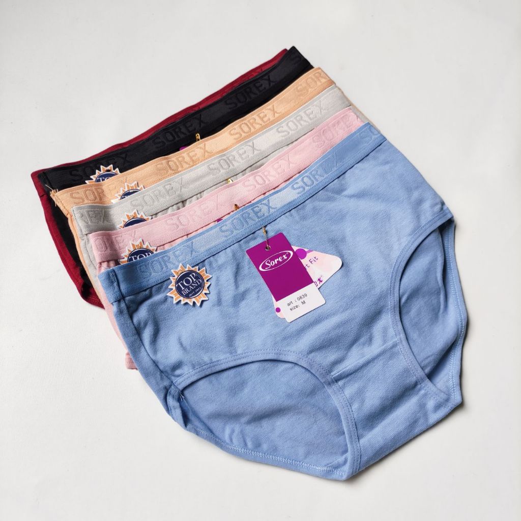 Jual PROMO 6 . 12 Pcs Celana Dalam Wanita SOREX Art 0839 - Celana Dalam Wanita Dewasa - Celana ...