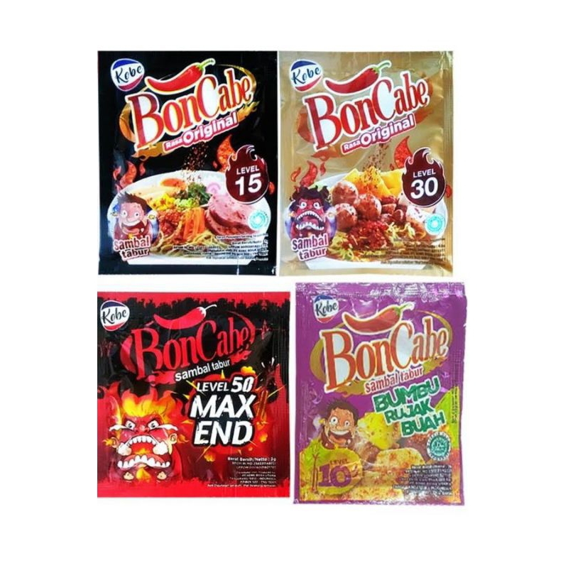 Jual Bon Cabe sachet (1pack isi 24pcs) | Shopee Indonesia
