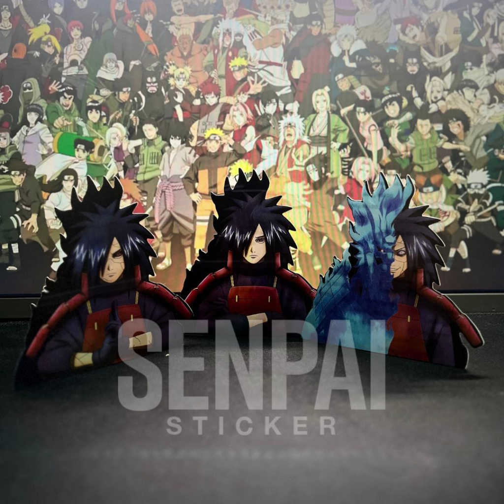 Jual MINI SENPAI STICKER Stiker Anime 3D KECIL TER MURAH | Levi Makima ...