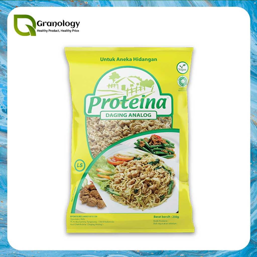 Jual Proteina Besar LS Kuning / Daging Nabati Potong Sedang (250 gram ...