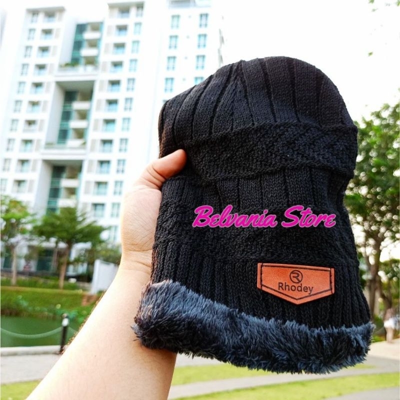 Jual [Original] Kupluk Pria Wanita Dewasa, Beanie Tebal Nyaman dan Enak ...