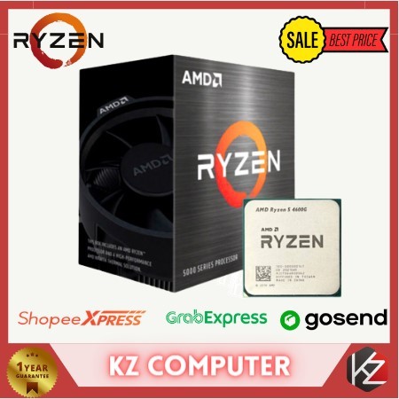 Jual AMD Ryzen 5 4600G Box 6 Core 12 Threads Up to 4.2 Ghz With Radeon VGA | Shopee Indonesia