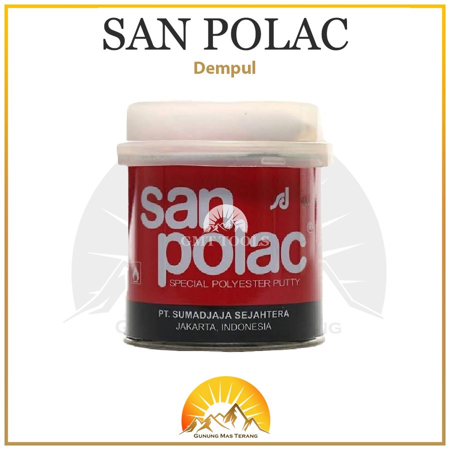 Jual San Polac Dempul Sanpolac Plastik Plamir Besi Duco Mobil High ...