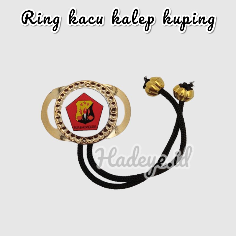 Jual RING KACU PRAMUKA / RING KACU KOLONGAN HASDUK / RING KACU KALEP ...