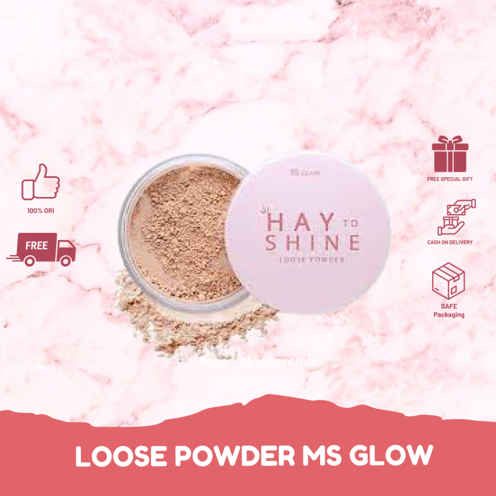 Jual LOOSE POWDER MS GLOW - Loose Powder Natural Ivory Oily Matte Loose ...
