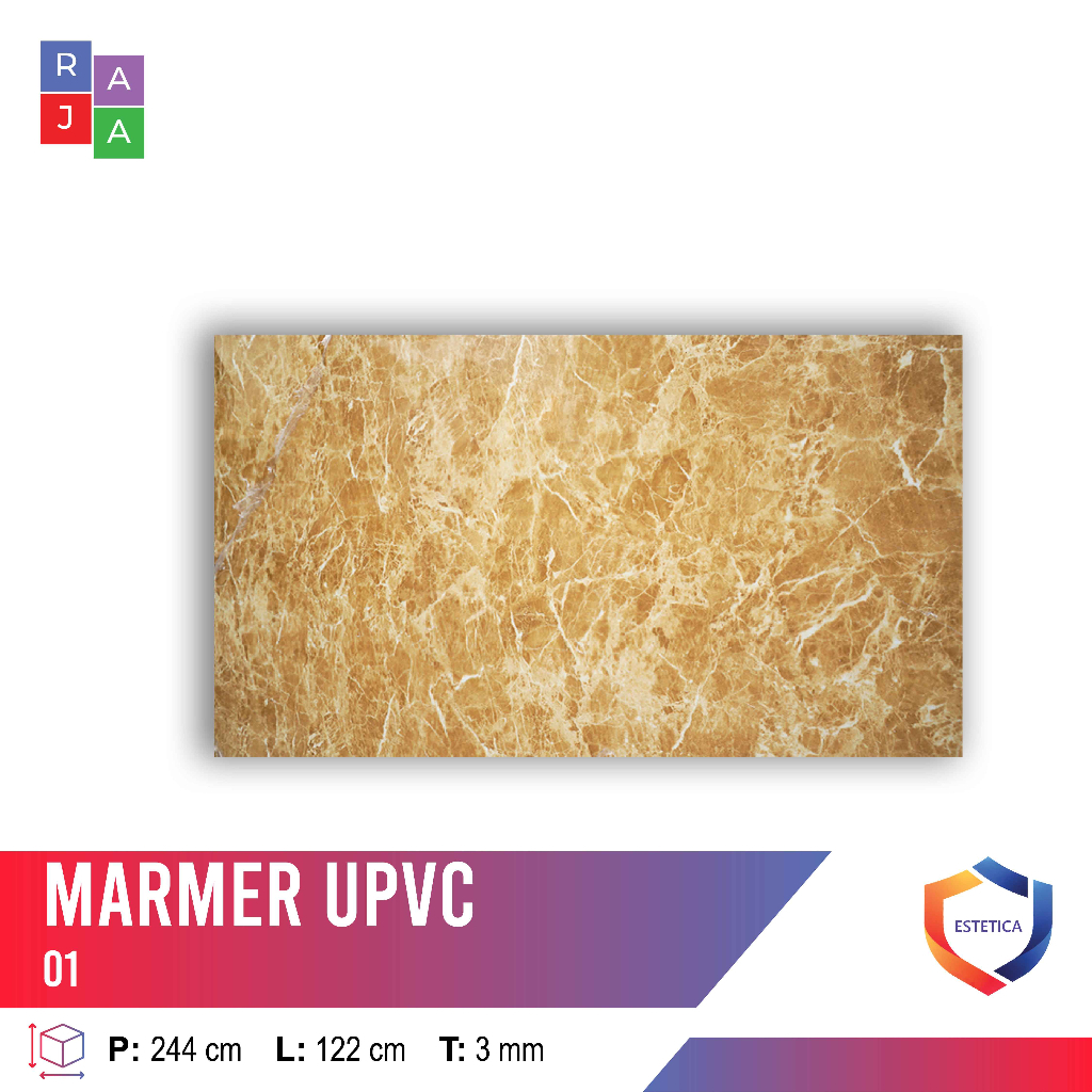 Jual Marmer Panel PVC Dekorasi Dinding Motif Corak/UPVC Marmer Panel ...