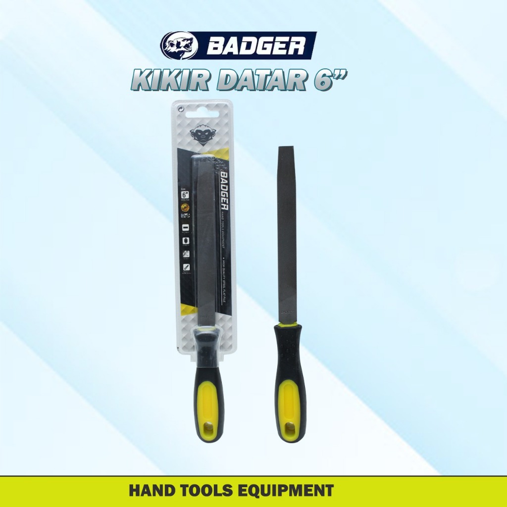 Jual Kikir Plat 6” Murah / Kikir Gepeng 6 Inci / Kikir Besi Plat 6 Inch ...