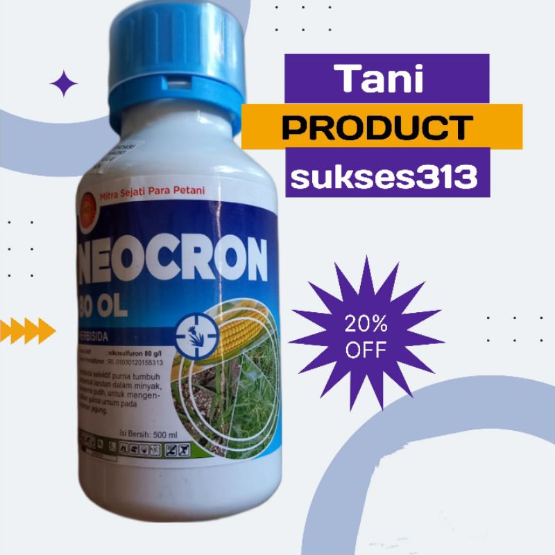 Jual Herbisida obat pembasmi gulma jagung Neocron 500ml | Shopee Indonesia