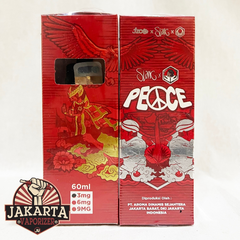 Jual SLANK PEACE UNICORN MILK STRAWBERRY 60ML 3MG 6MG 9MG BY SLANK X ...