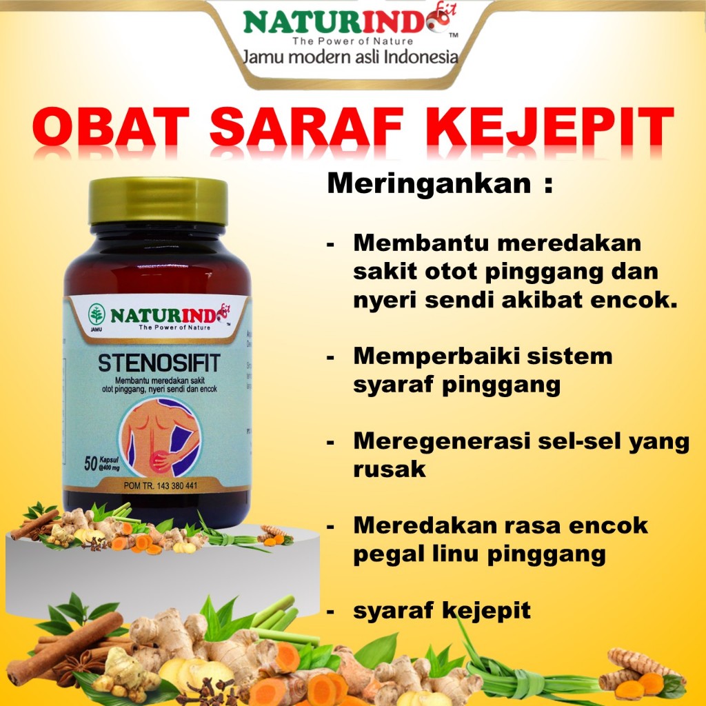 Jual Obat Sakit Pinggang Saraf Kejepit Syaraf Kejepit Asam Urat Saraf ...