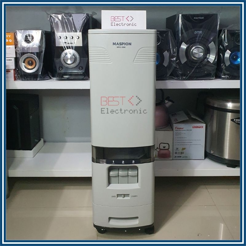 Jual Maspion Rice Box Tempat Penyimpanan Beras 38KG MRD-3800 MRD 3800 ...