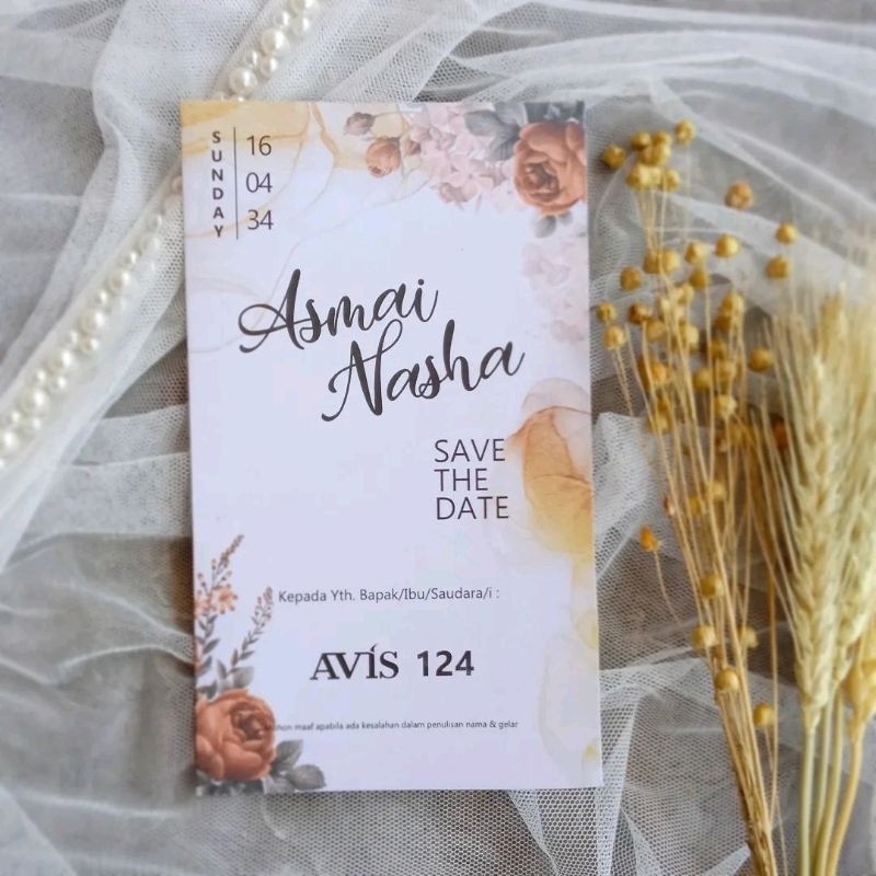 Jual undangan pernikahan avis 124 | Shopee Indonesia