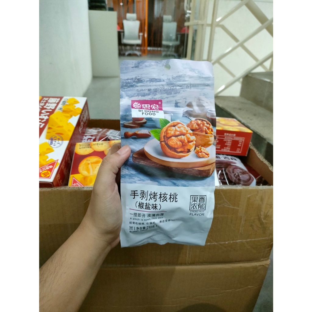 Jual Sihong walnut Rasa Buah / Sihong Cardboard Walnut Strong Fruit ...