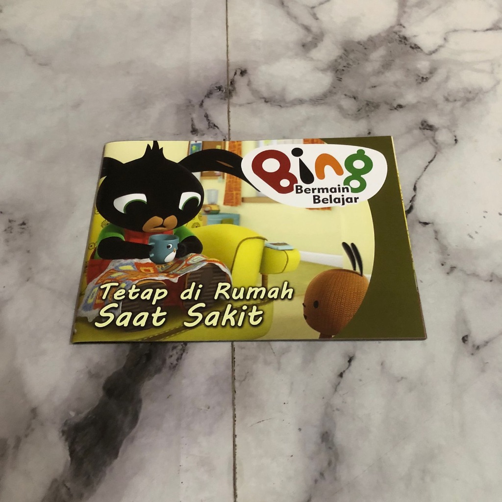 Jual Bing bermain belajar tetap dirumah saat sakit buku cerita anak ...