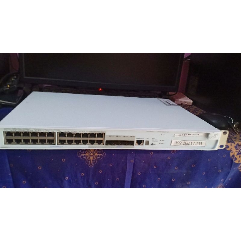 Jual Switch 3CR17661-91Switch 4200G 24 port gigabit10/100/1000 plus 4 port SFP Managed | Shopee ...