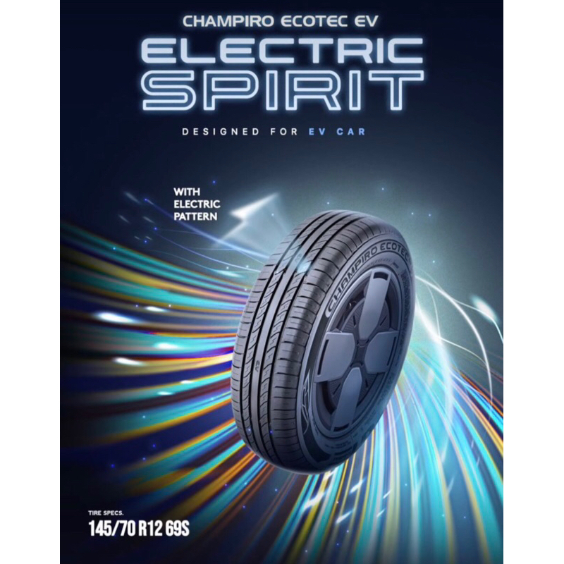 Jual ban mobil wuling air ev 145/70 r12 GT champiro ecotec ev 145 70 12 ...