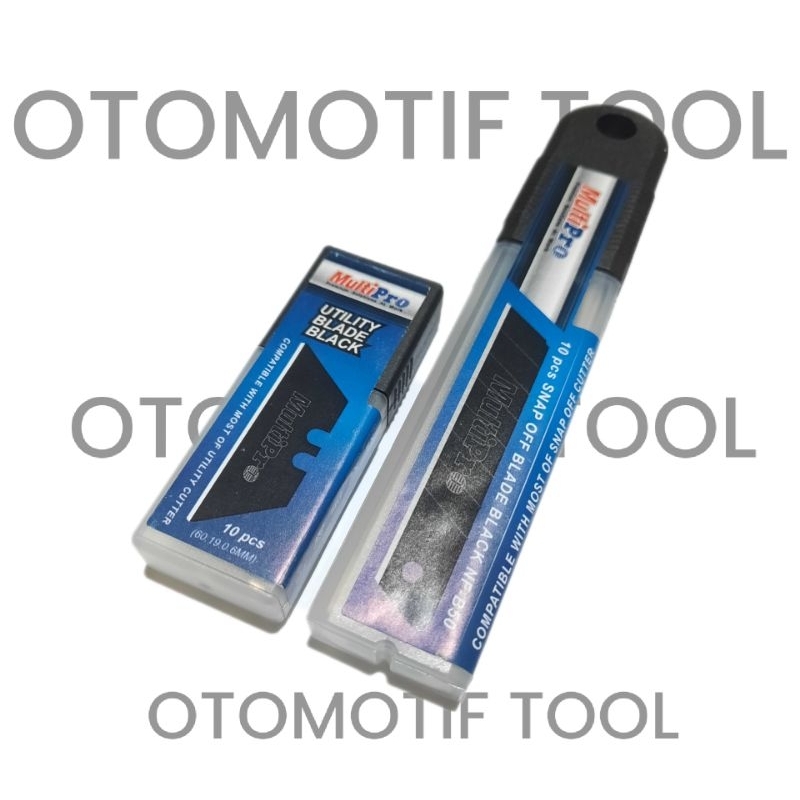 Jual Isi Ulang Pisau Cutter Kater Akrilik Utility Blade Black atau Snap ...