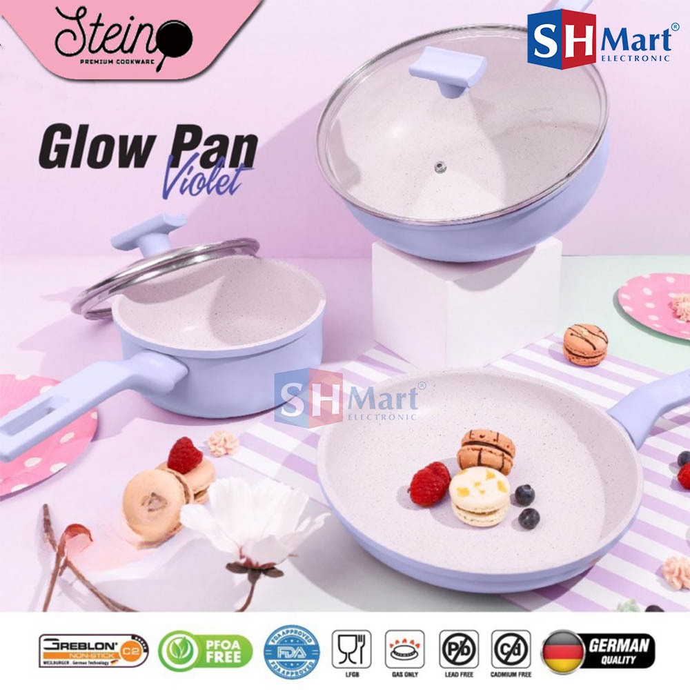 Jual GLOW PAN VIOLET SET / SATUAN STEINCOOKWARE GLOWPAN STEIN COOKWARE ...