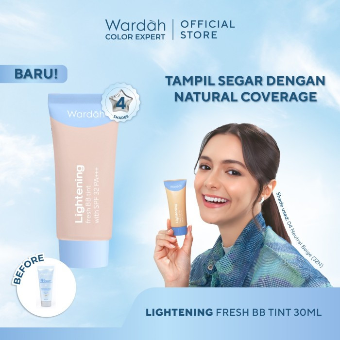 Jual WARDAH LIGHTENING BB CREAM 15ml (FRESH BB TINT) | Shopee Indonesia