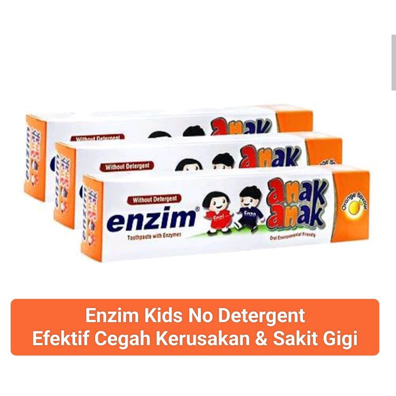 Jual Enzim Kids Pasta Gigi Anak herbal Efektif perbaikan masalah gigi ...