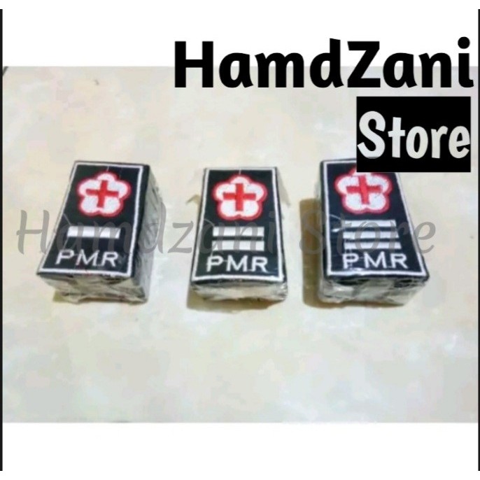 Jual TKU PMR SMP Biru Dongker ( Birdong ) Madya Balok Evolet Pangkat ...