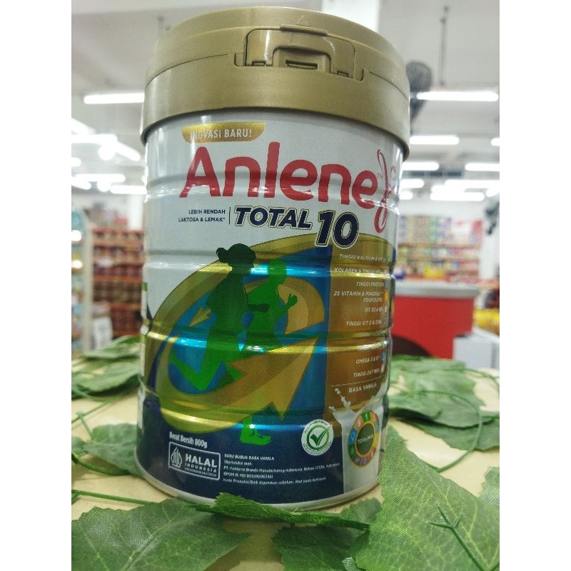 Jual Anlene total 10 rasa vanila 800gr | Shopee Indonesia