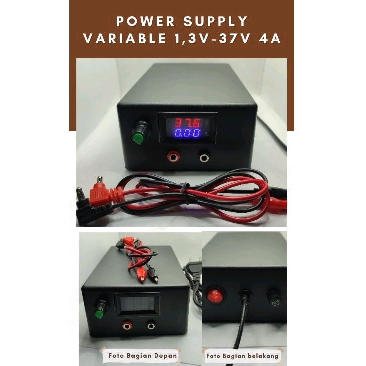 Jual Power Supply Variable 1,3 - 37 Volt 3A, Adaptor Adjustable Volt ...