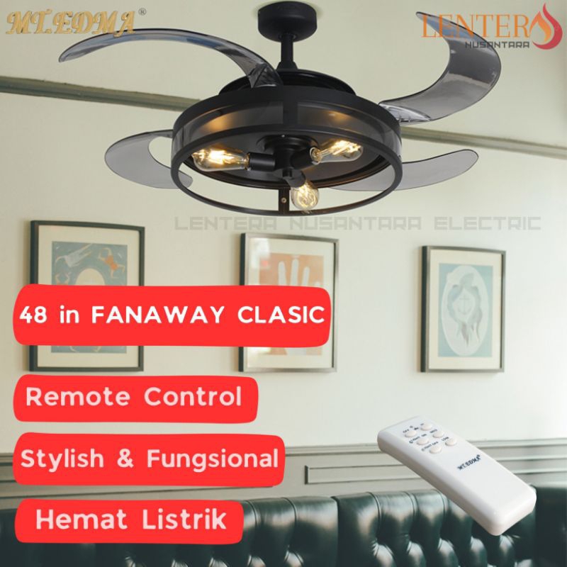Jual KIPAS ANGIN EDMA 48 IN FANAWAY CLASSIC | Shopee Indonesia
