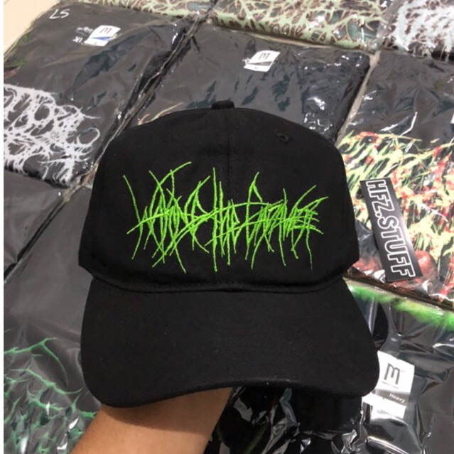 Jual DAD HAT - WAKING THE CADAVER - SLAMMING GORE GROOVE GREEN LOGO ...