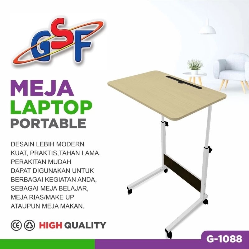 Jual Meja Portable Laptop Meja serbaguna / Meja roda | Shopee Indonesia