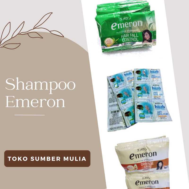 Jual Shampoo Emeron Renceng Isi 24 Sachet 10ml | Shopee Indonesia